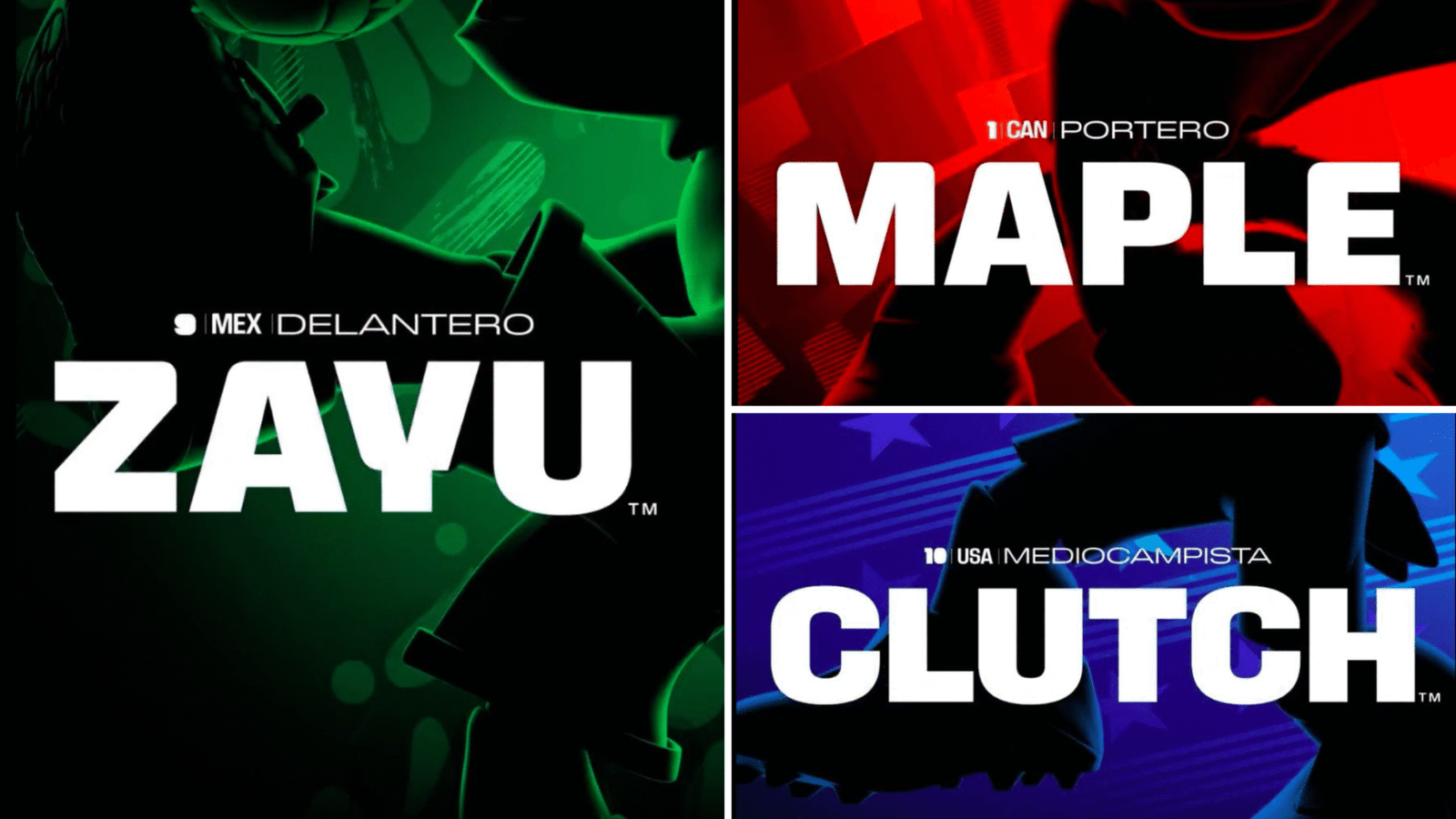 Mundial 2026: conoce a Maple, Zayu y Clutch, las nuevas mascotas de la ...