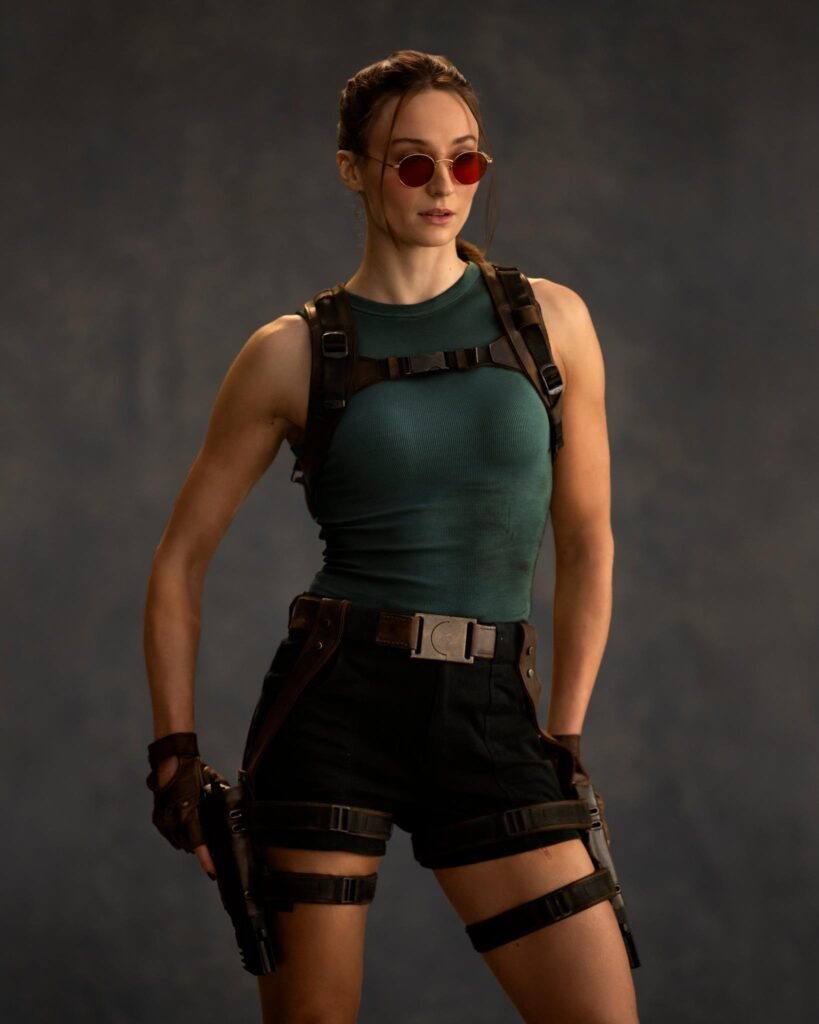 ¿La vas a ver? Prime Video da vistazo a Sophie Turner como ‘Lara Croft ...